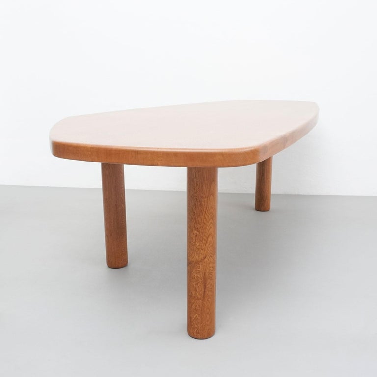 Dada Est. Contemporary, Oak Freeform Dining Large Table For Sale at 1stDibs