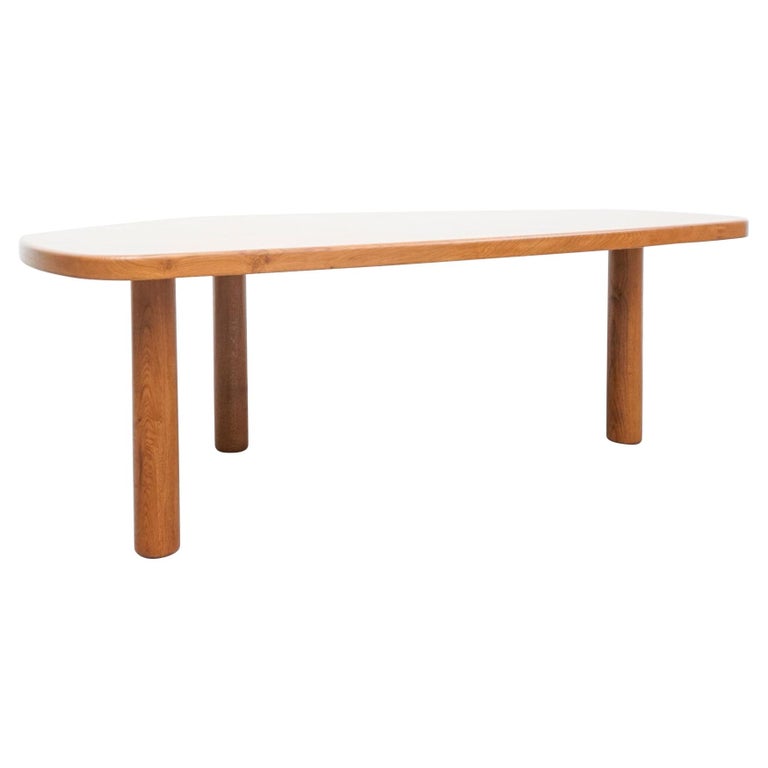 Dada Est. Contemporary, Oak Freeform Dining Large Table For Sale at 1stDibs