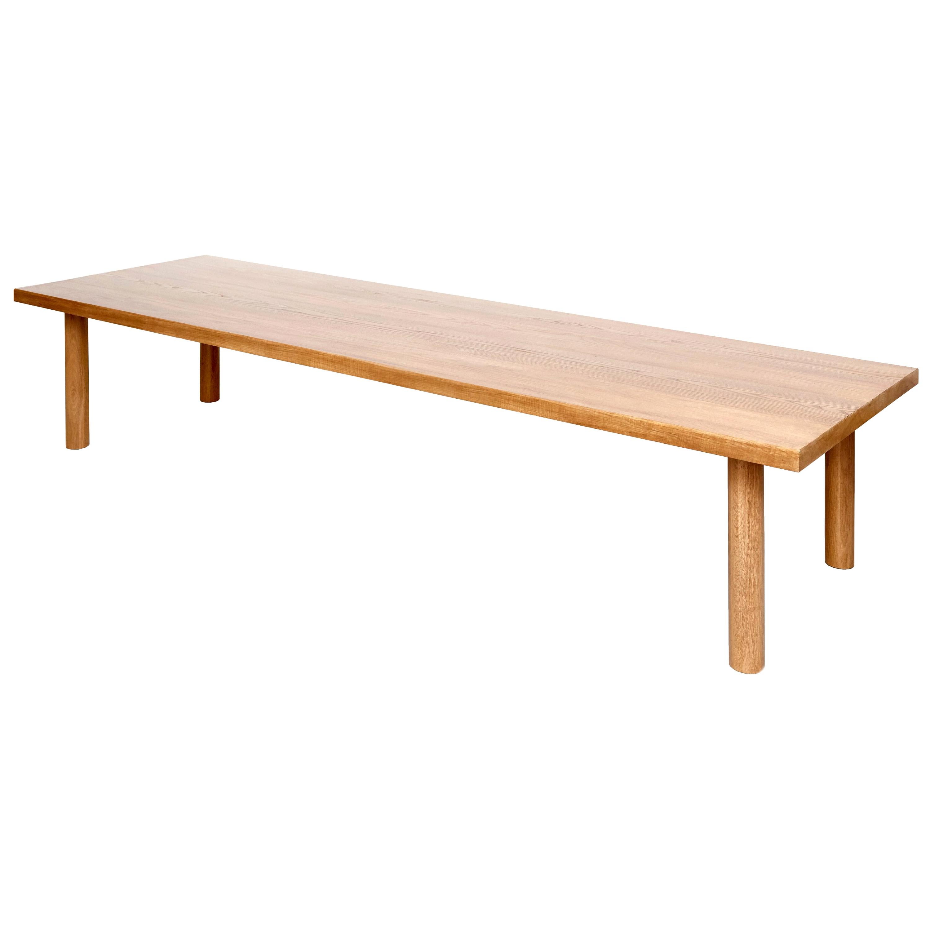 Dada Est. Contemporary Solid Ash Extra Large Dining Table For Sale at ...