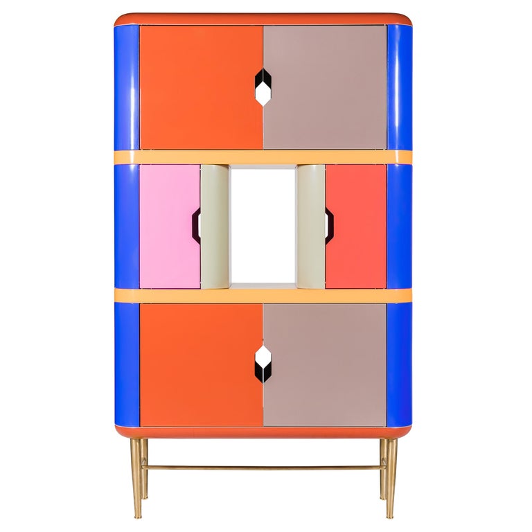 Dadah, Lacquered Cabinet Designed by Nigel Coates For Sale at 1stDibs ...