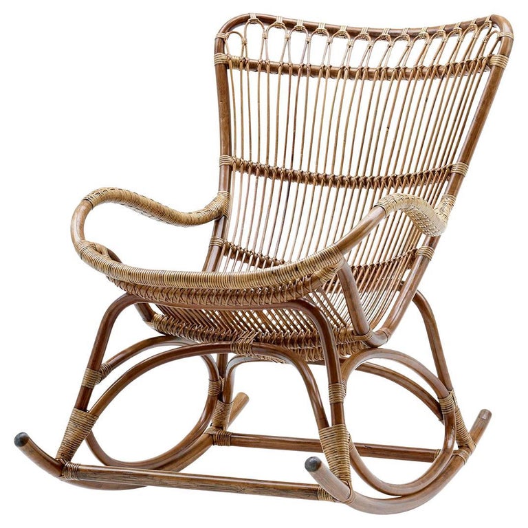 Daddy Brown Rocking Chair For Sale at 1stDibs