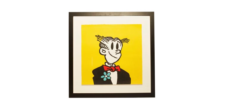 Dagwood Cartoon Character Painting For Sale at 1stDibs