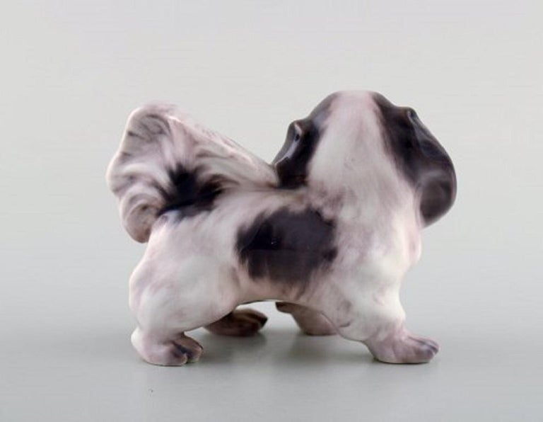 Dahl Jensen Dog Figurine, Pekingese, Decoration Number 1146 at 1stDibs
