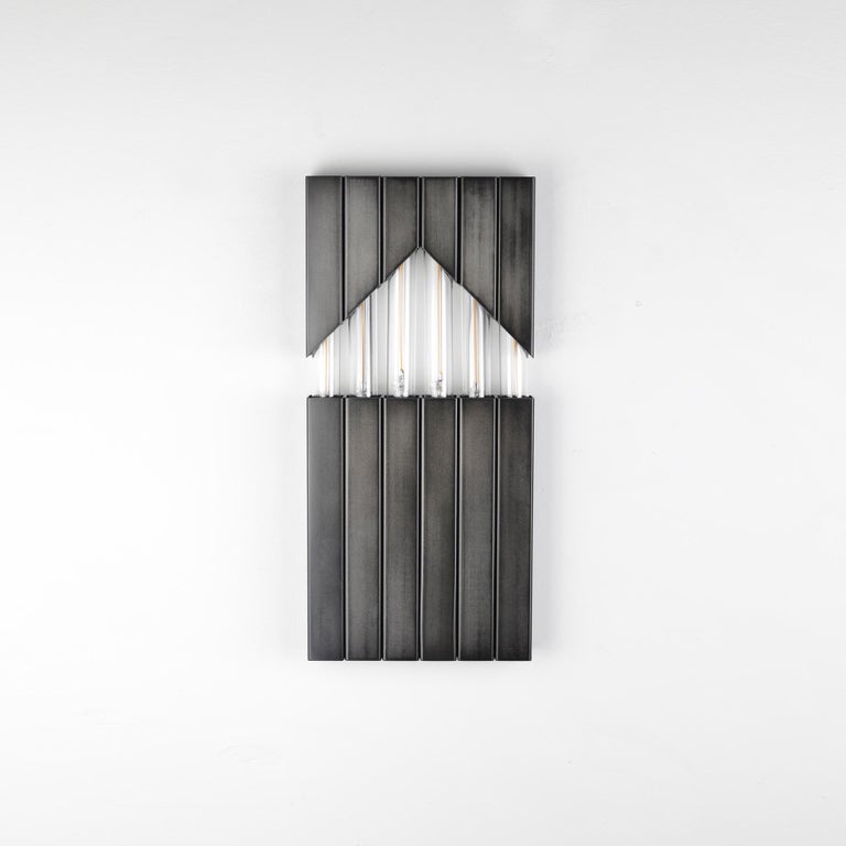 Daikon Dosi Sconce, Steel Lighting, Industrial Modern Sconce ...