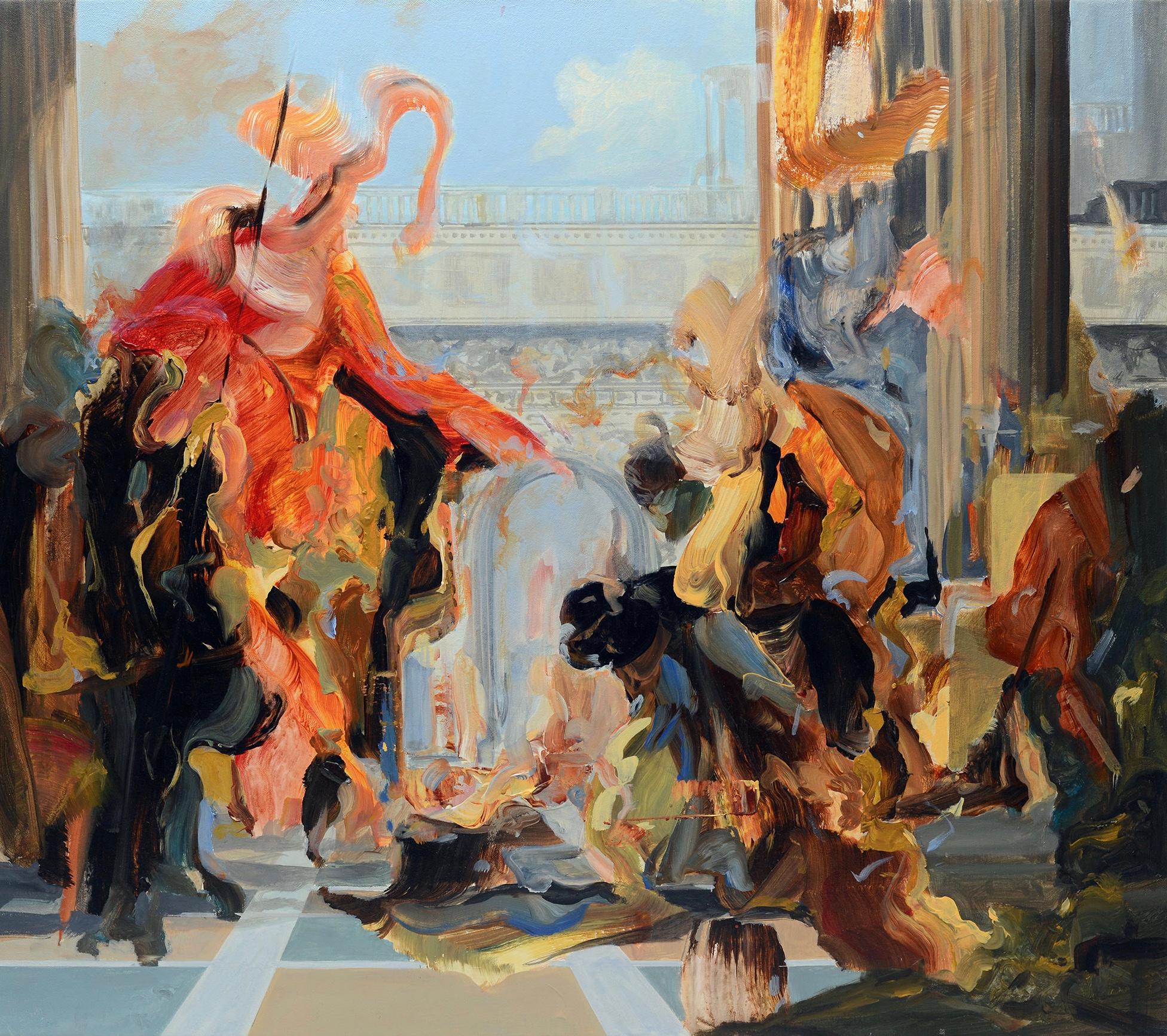 Dairo Vargas - Allegiance - modern abstract figurative renaissance ...