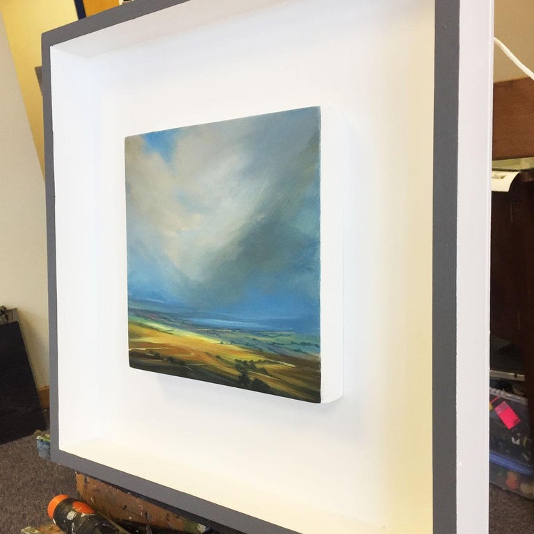 Dairo Vargas - Distant Treeline - Original, Expressionist, Landscape ...