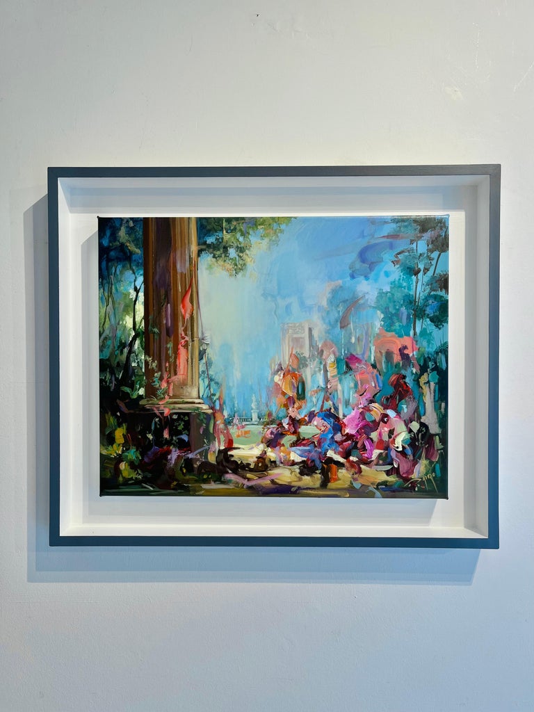 Dairo Vargas - Homage to History - abstract impressionist landscape ...
