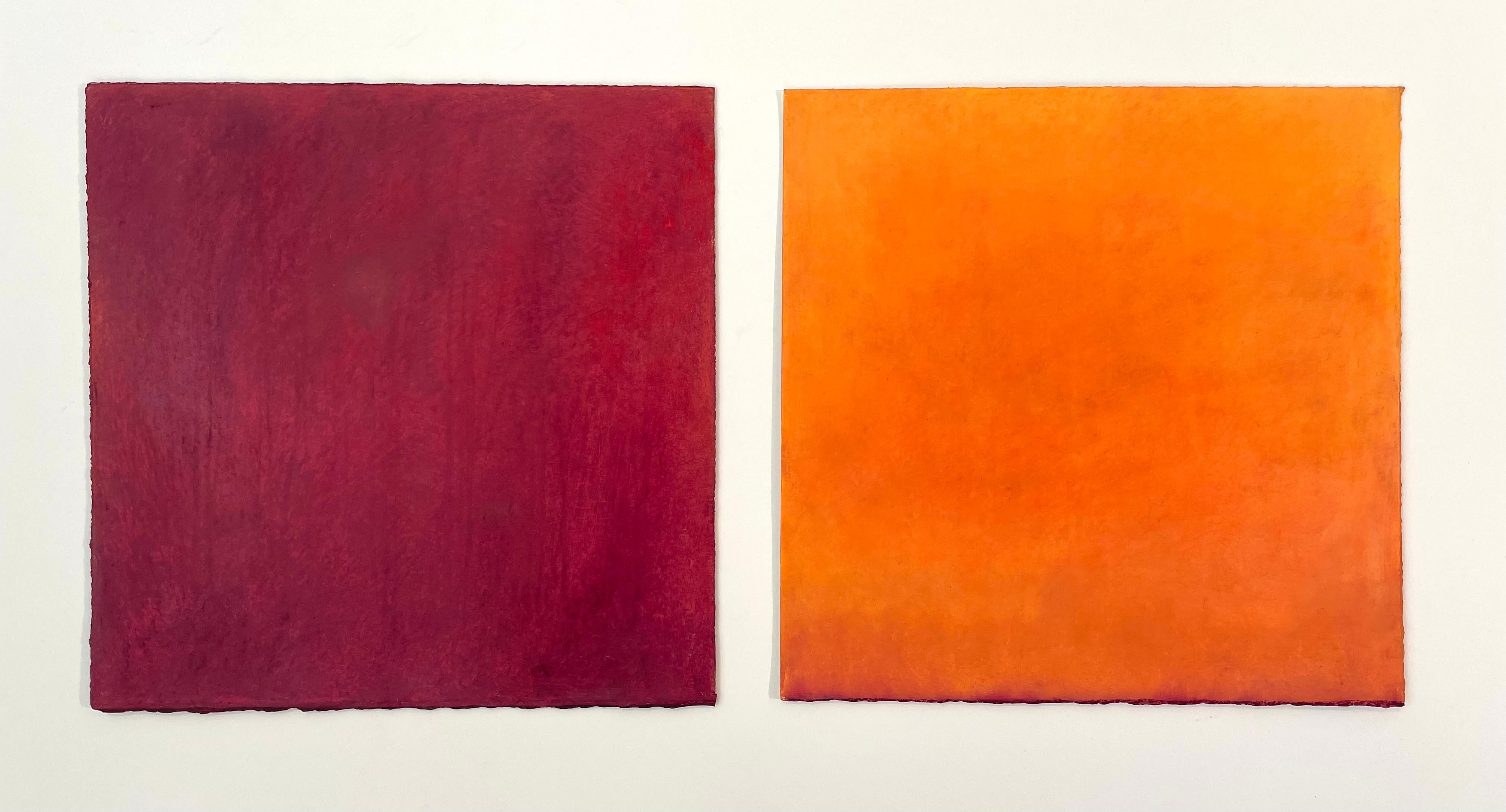 Daisy Craddock - Organic Carrot, Abstract pastel fruit portrait, 2019 ...