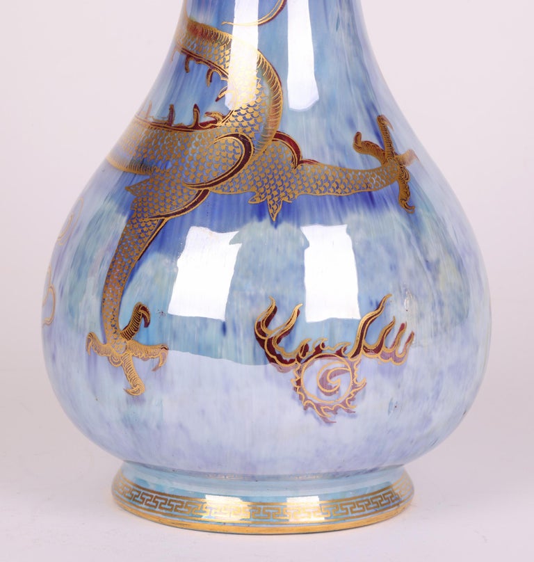Daisy Makeig-Jones Wedgwood Large Art Deco Lustre Dragon Vase For Sale ...