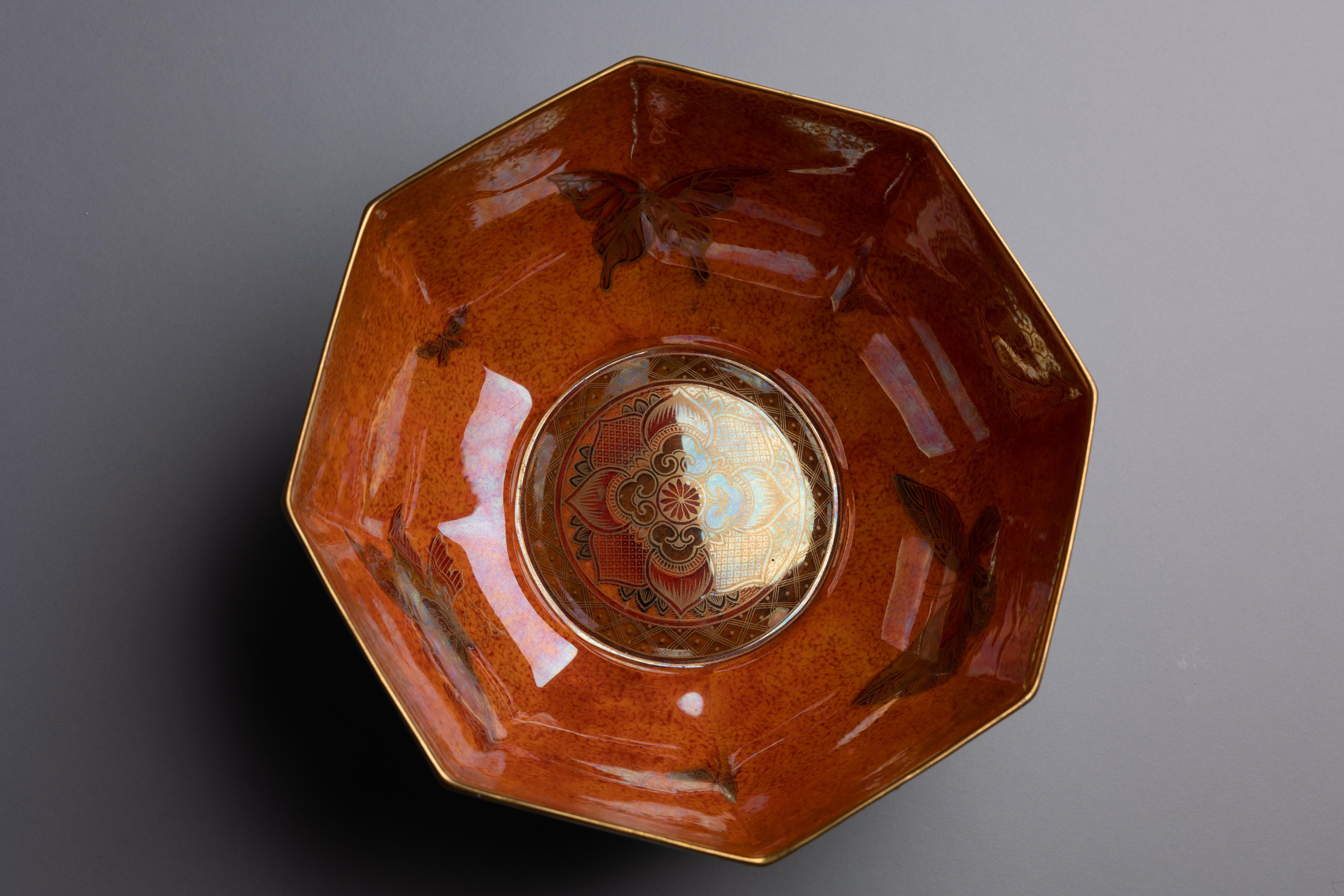 Daisy Makeig-Jones Wedgwood Lustre Bowl For Sale at 1stDibs