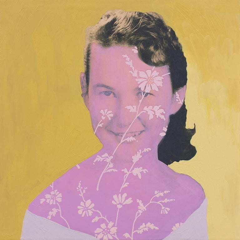 Daisy Patton - Untitled (Climbing Flowers) For Sale at 1stDibs