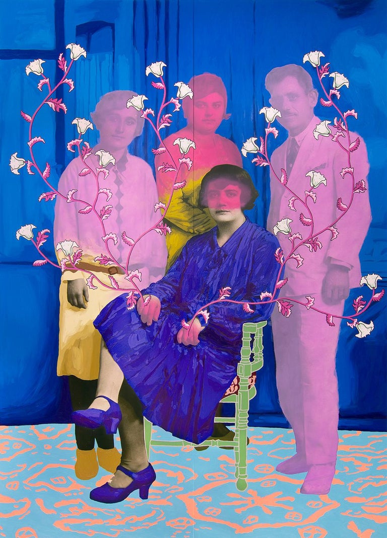 Daisy Patton - Untitled (Mother and Father with Two Daughters and White ...