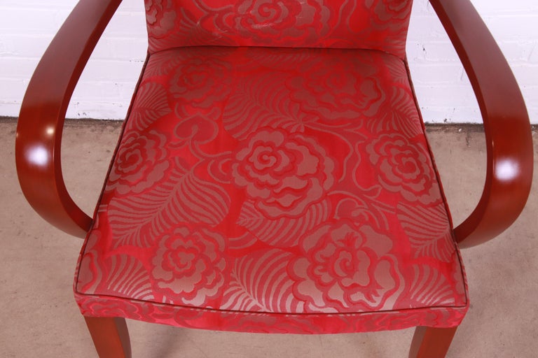 Dakota Jackson "PFM" Modern Upholstered Club Chairs or Dining Armchairs ...