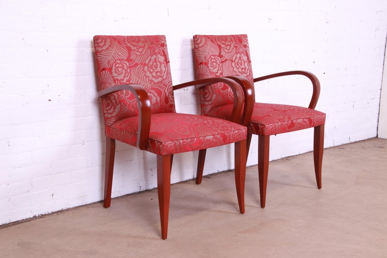 Dakota Jackson "PFM" Modern Upholstered Club Chairs or Dining Armchairs ...