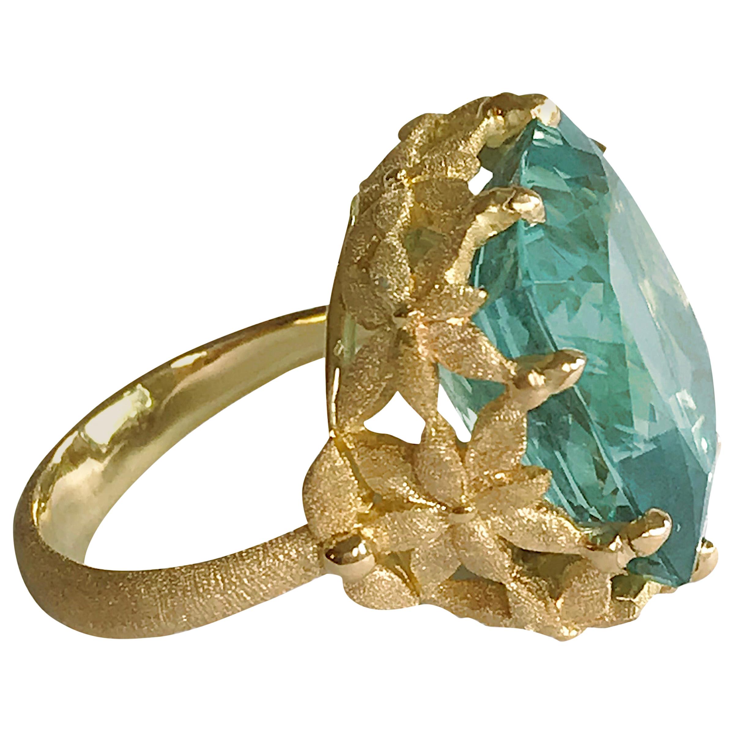 Chanel Plume Diamond Gold Cocktail Ring at 1stDibs | chanel cocktail ...
