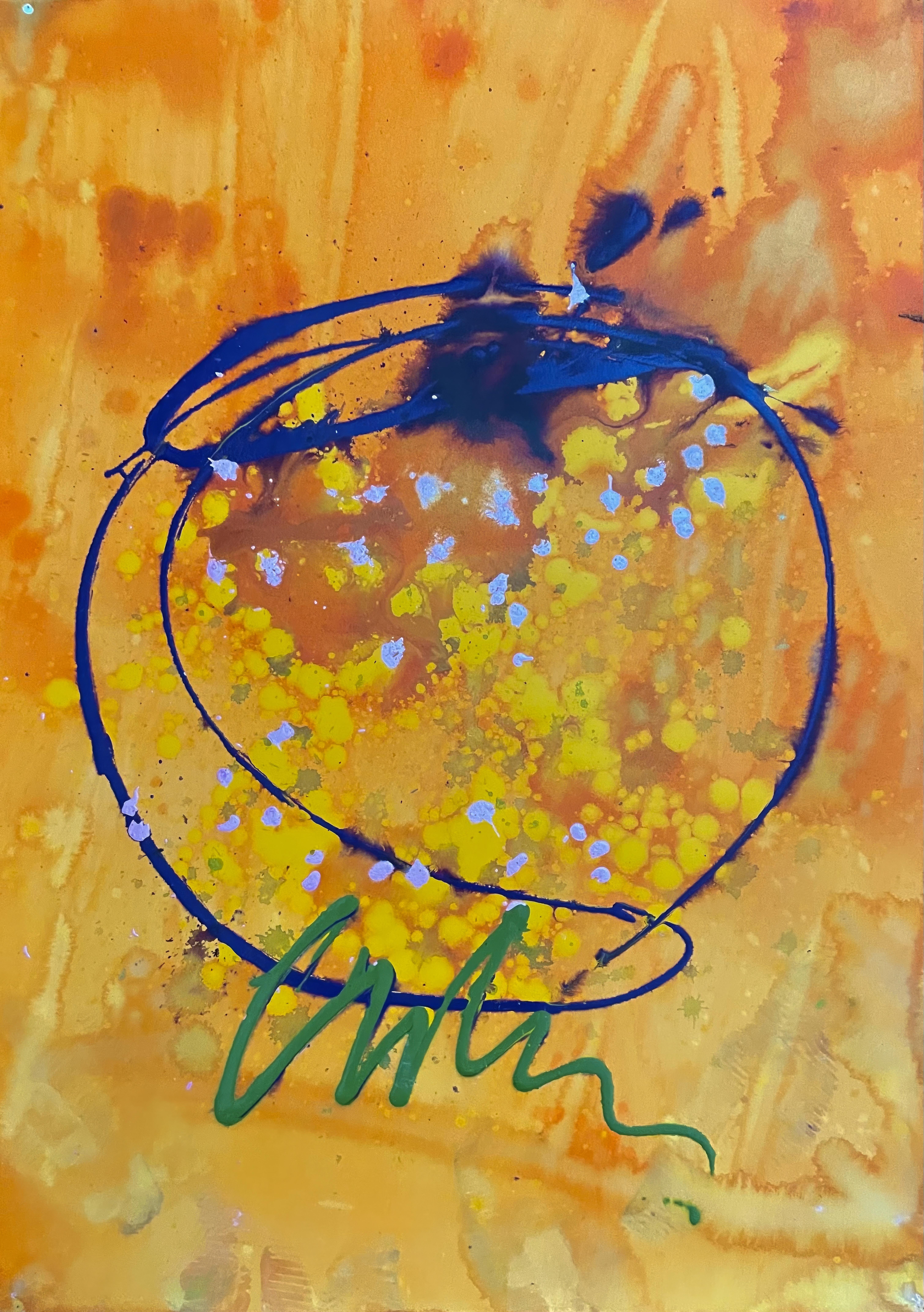 Dale Chihuly - BASKET DRAWING Signed Lithograph, Unique B.A.T Proof ...