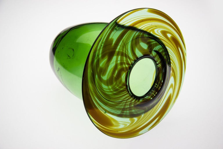 Dale Chihuly - Dale Chihuly / Carpenter Early 1974 Glass Vase Signed ...