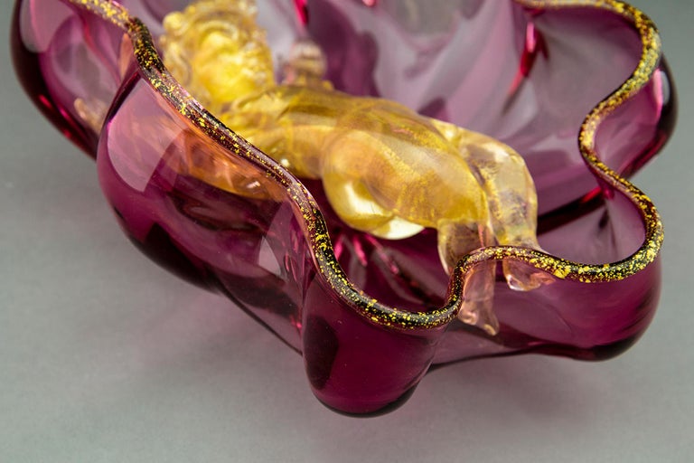 Dale Chihuly - Dale Chihuly Signed One of a Kind Golden Putti Handblown ...
