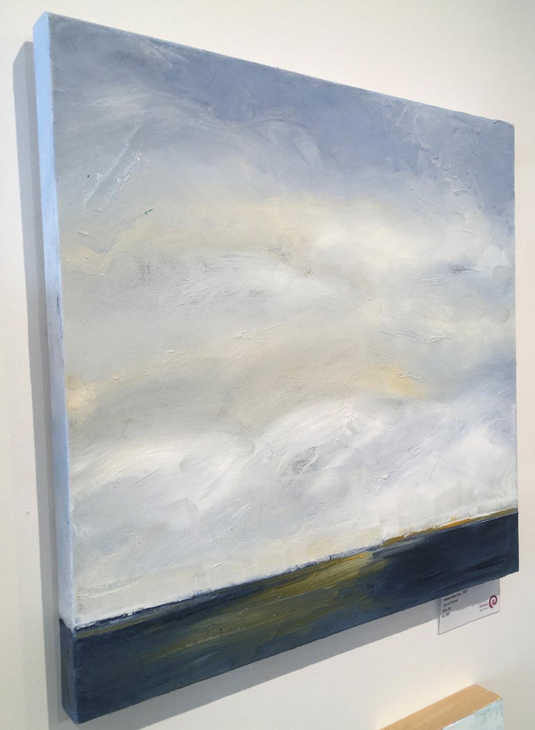 Dale Najarian - Hidden Bijou Sun, Waterscape, Abstract Landscape, Oil ...