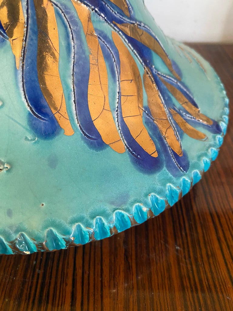 Dalio, Monaco Style Large Ceramic Vase, circa 1960, Signed For Sale at ...