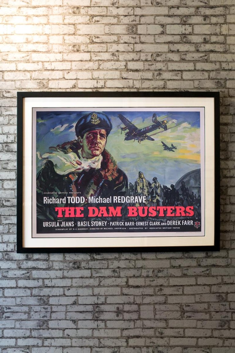 "The Dam Busters", 1955 Poster For Sale at 1stDibs | dam busters poster