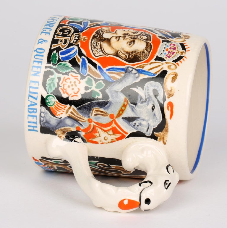 Dame Laura Knight King George VI and Queen Elizabeth Coronation Mug ...