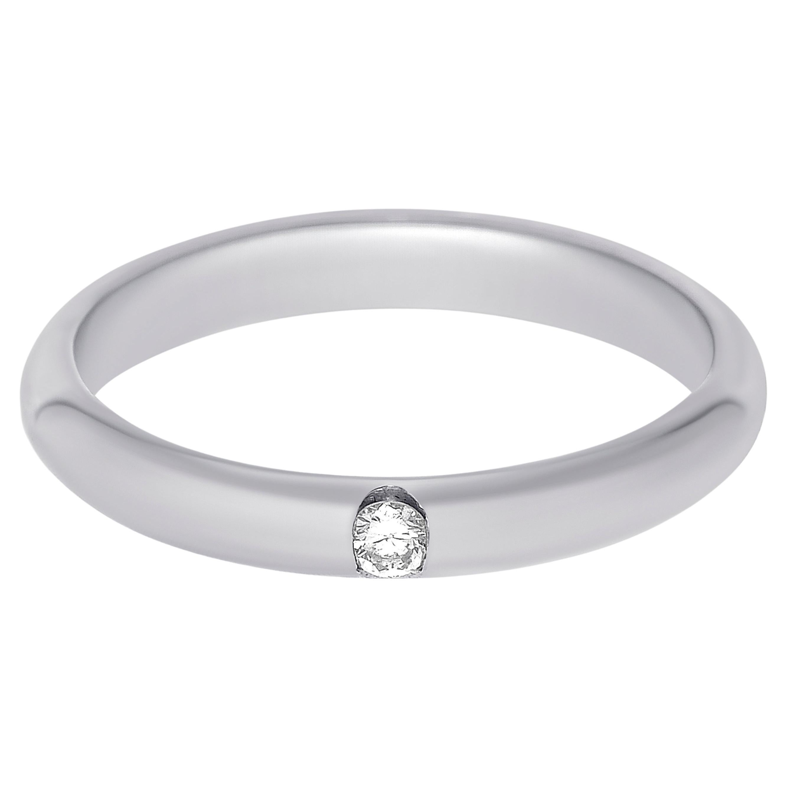 Damiani Ruby Diamond Five-Stone Gold Band Ring at 1stDibs