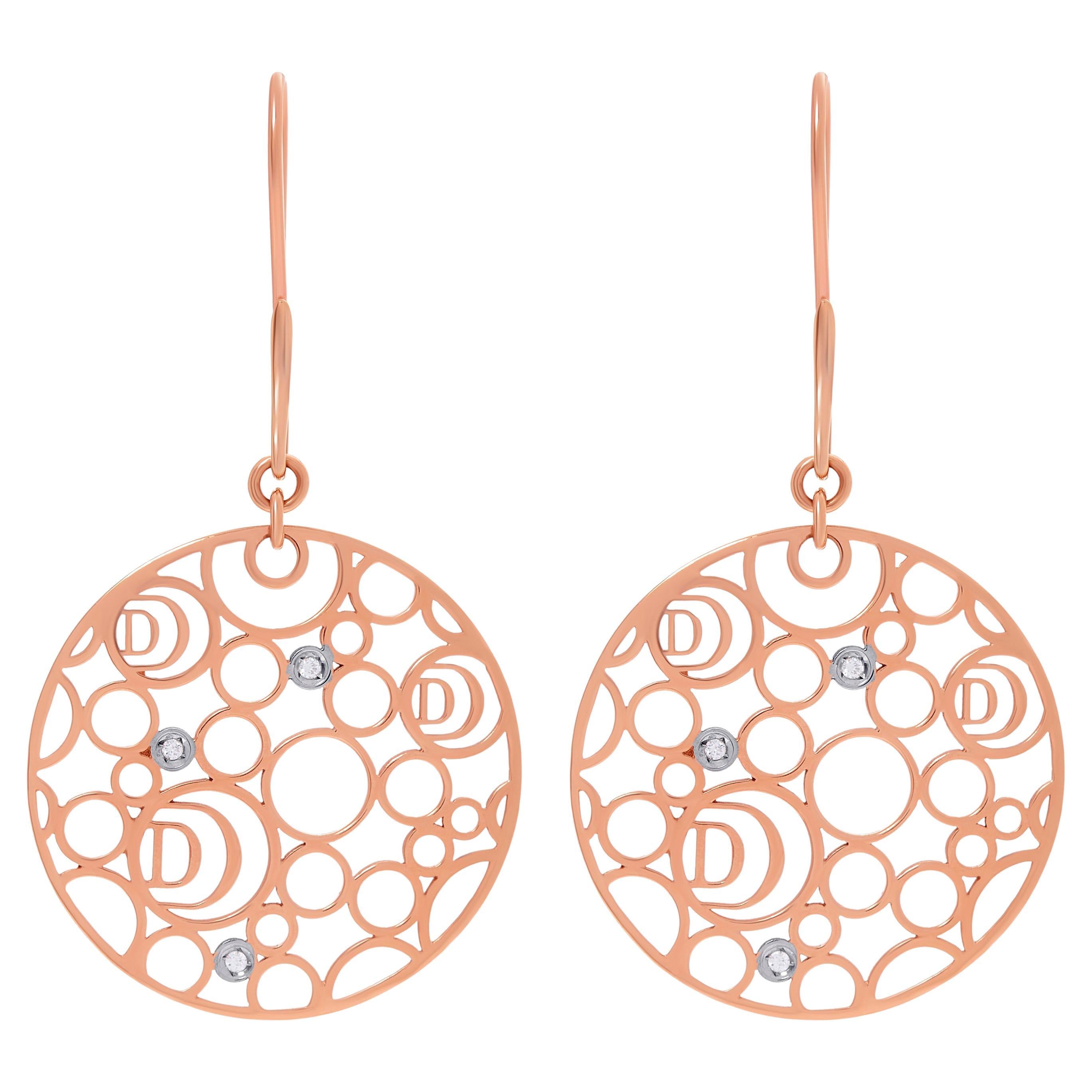 Damiani Diamond Gold Earrings For Sale at 1stDibs | damiani earrings ...