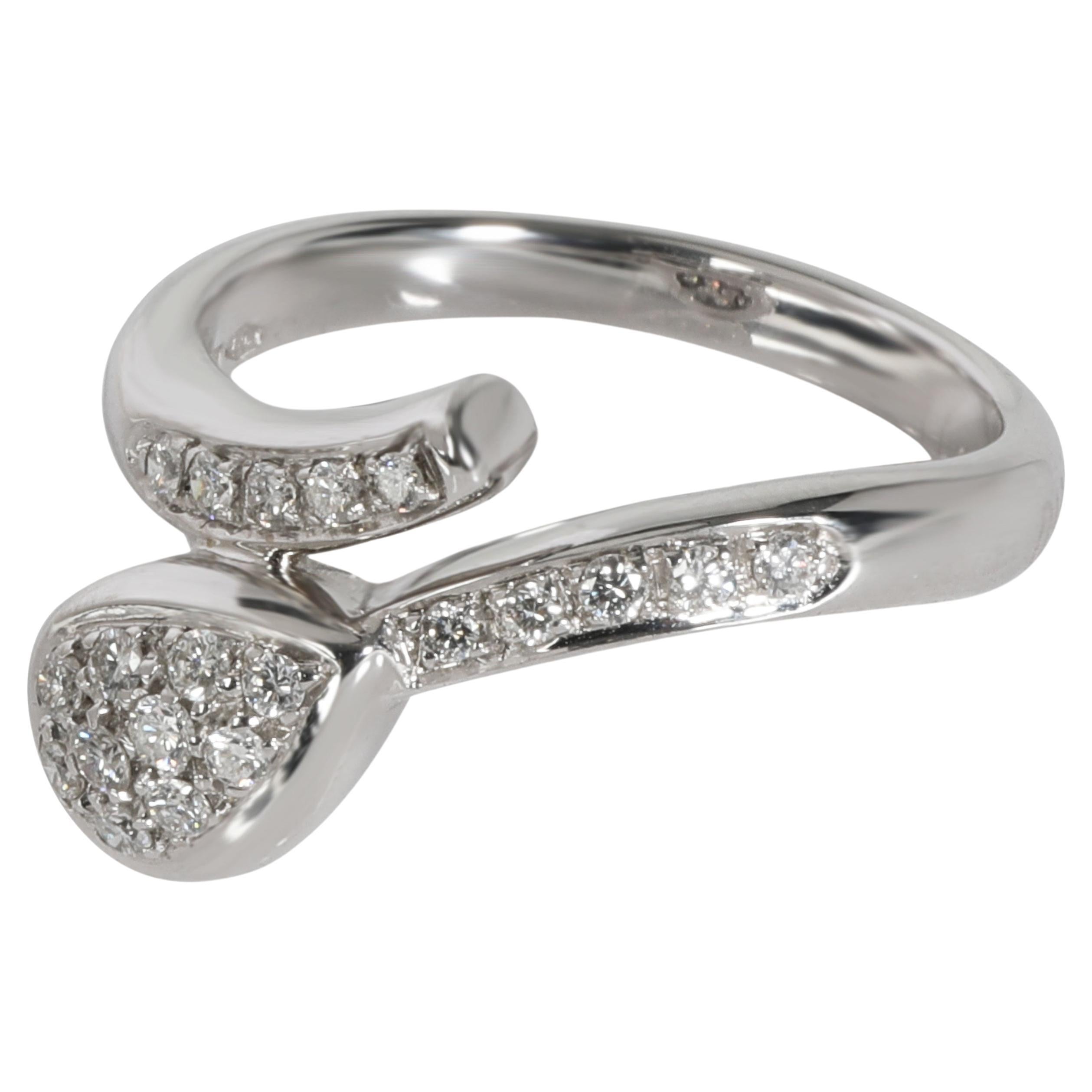 Damiani Diamond Gold Ring For Sale at 1stDibs