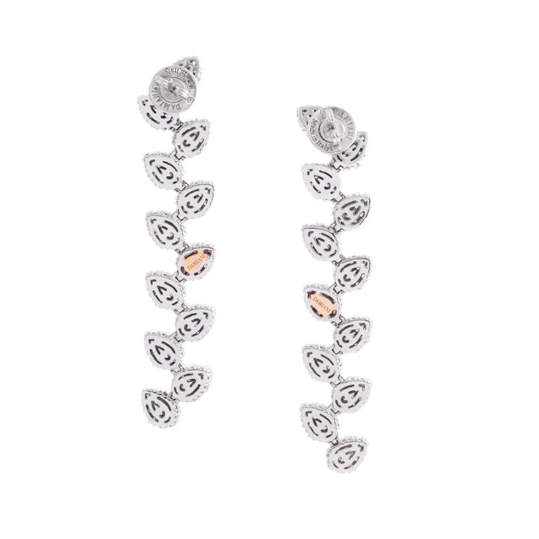 Damiani Diamond Earrings Antera For Sale at 1stDibs