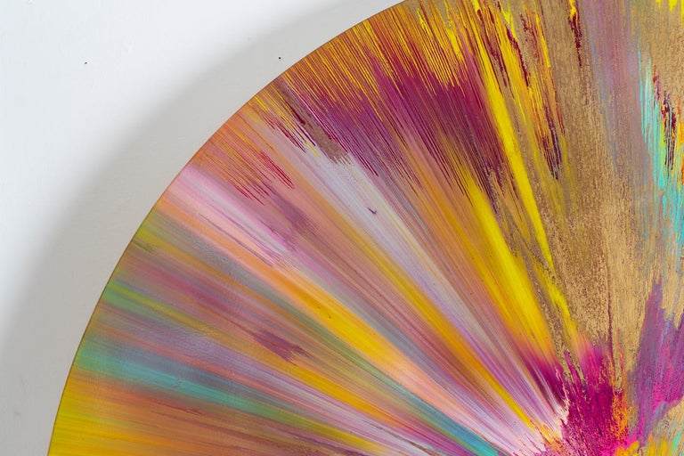 Damien Hirst - Beautiful I Don't Want to be a Dead Artist Painting by ...