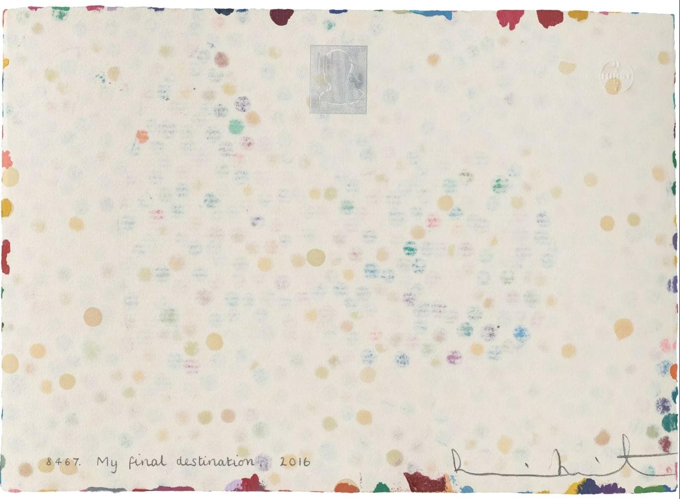 Damien Hirst - Mi destino final" (La Moneda - 8467) en venta en 1stDibs
