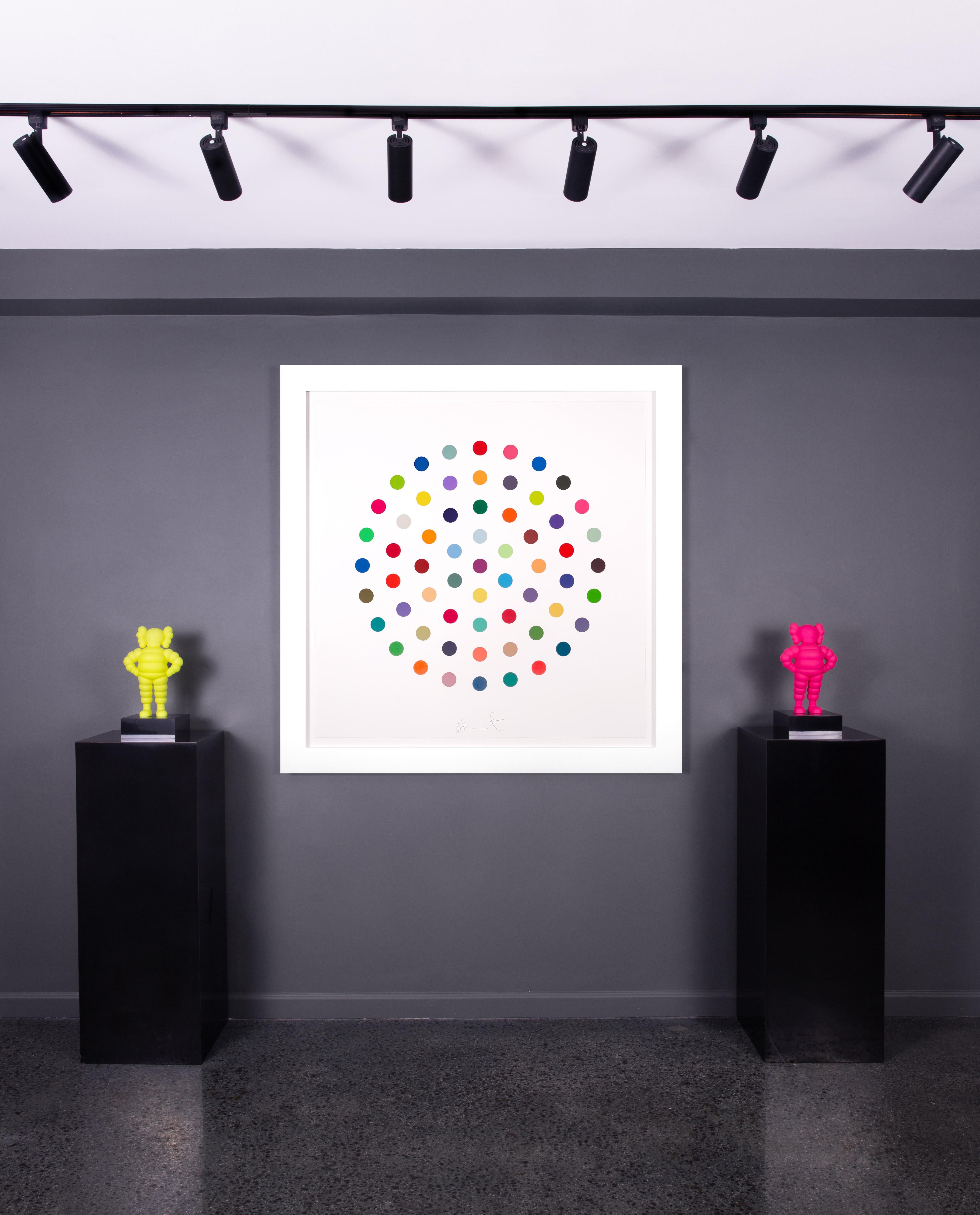Damien Hirst - 'Cineole' Multicolor Spot Etching, 2004 For Sale at 1stDibs