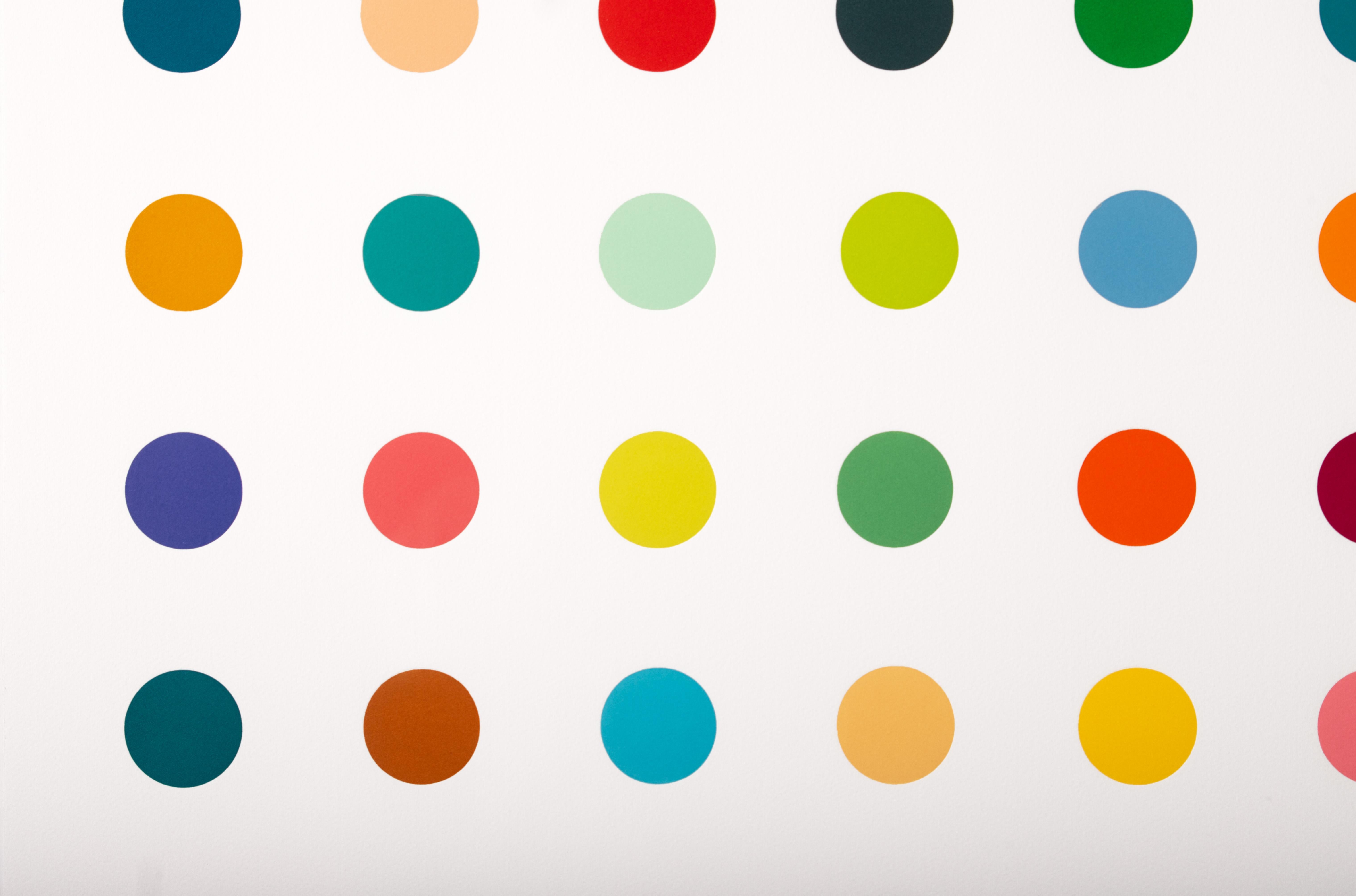 Damien Hirst - Damien Hirst 'Gly-Gly-Ala' Spots IV Spot Woodcut Print ...