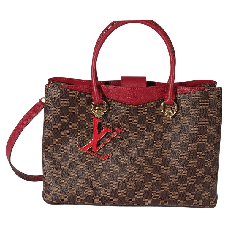 Damier Ebene LV Riverside Tote For Sale at 1stDibs