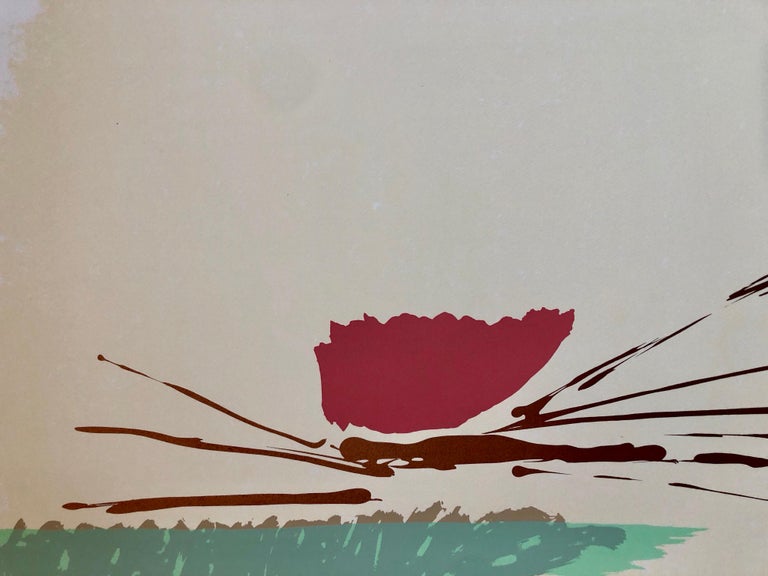 Dan Christensen - Lyrical Abstract Expressionist Color Field Silkscreen ...