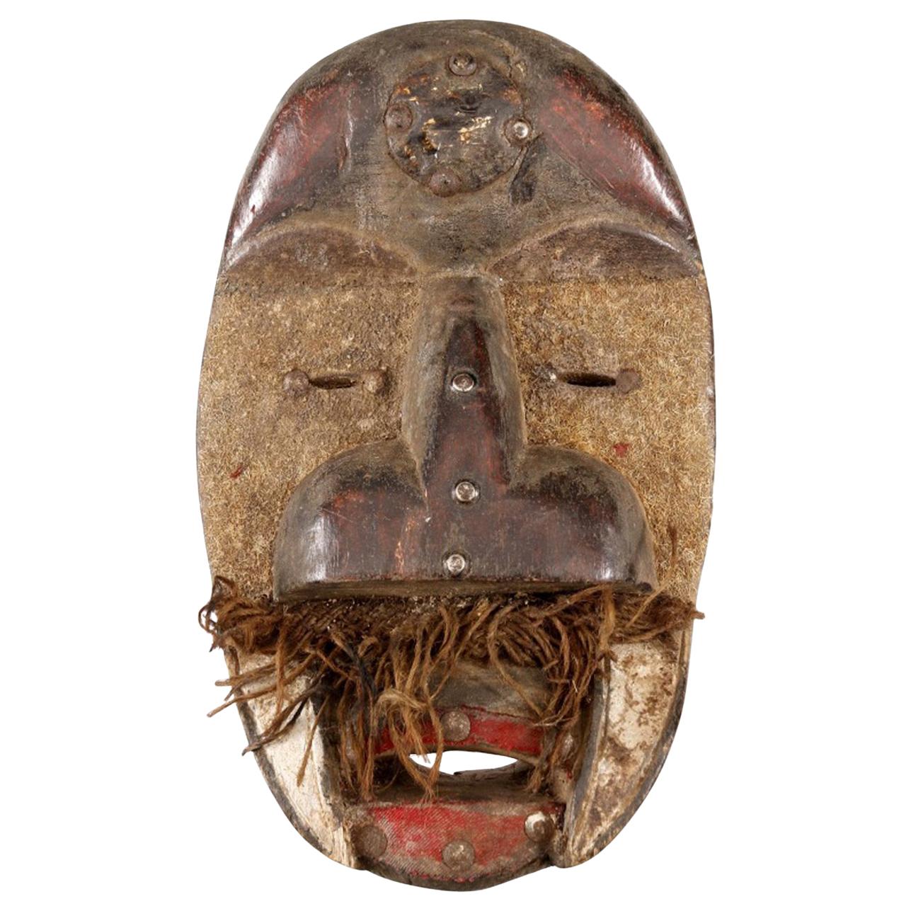African D’mba Style Shoulder Mask Aka Spirit Artisanal Sculpture For ...