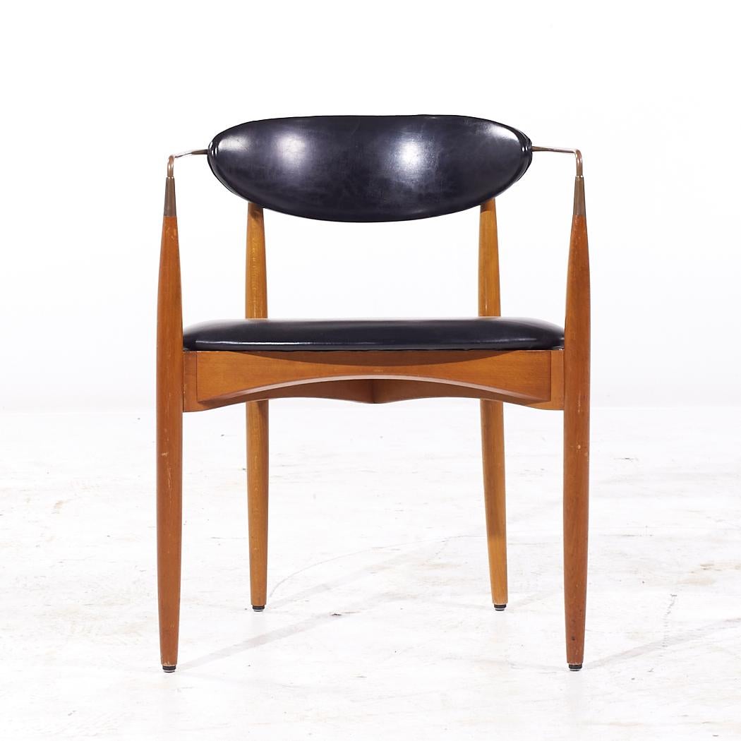 Dan Johnson for Selig Viscount Mid Century Chairs - Set of 4 For Sale ...