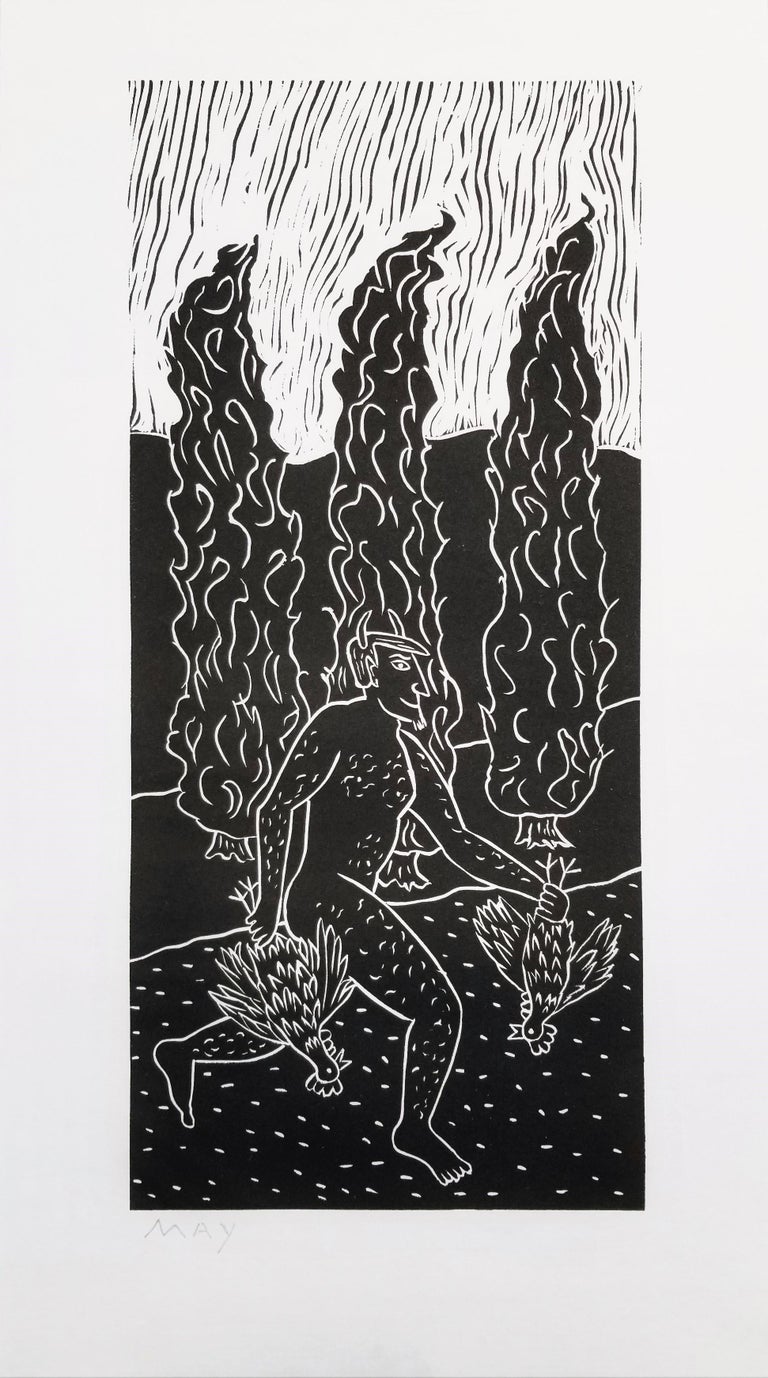 Dan May - Devil Chicken Dinner For Sale at 1stDibs