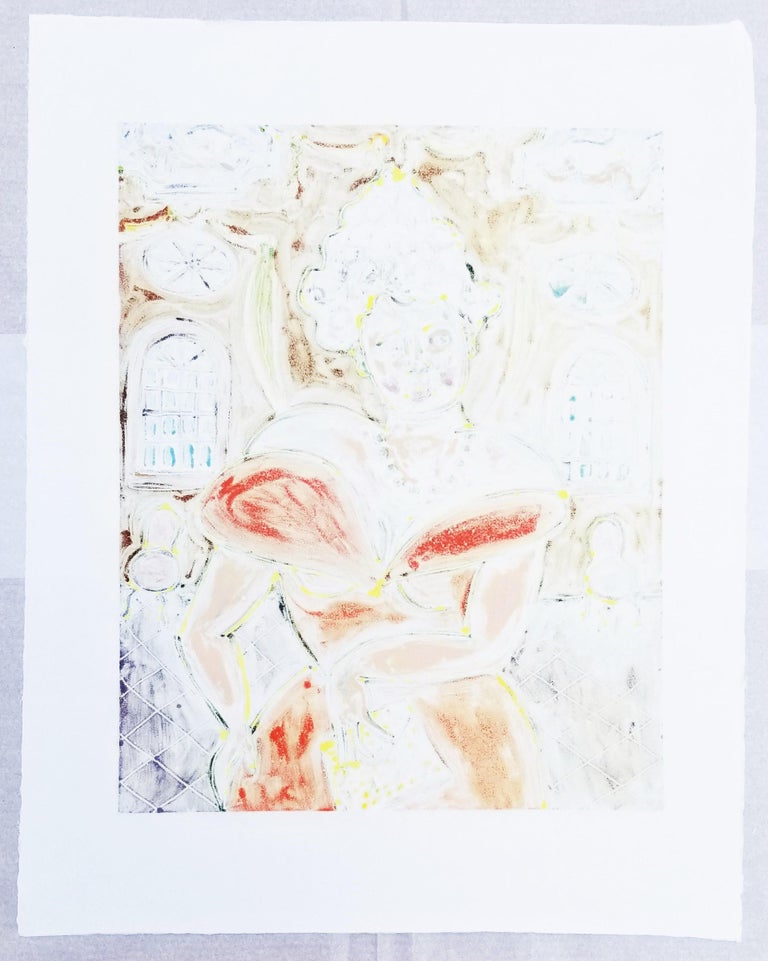 Dan May - Portrait of Elegant Lady II For Sale at 1stDibs