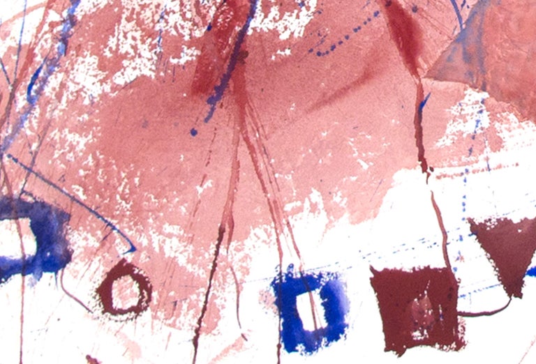 Dan Muller - "The Big Shapes Tower Over the Little Ones" Watercolor ...