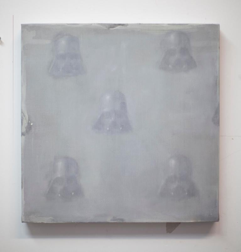 Dan Pelonis - Vaders in fog (StarWars patterns small square oil ...