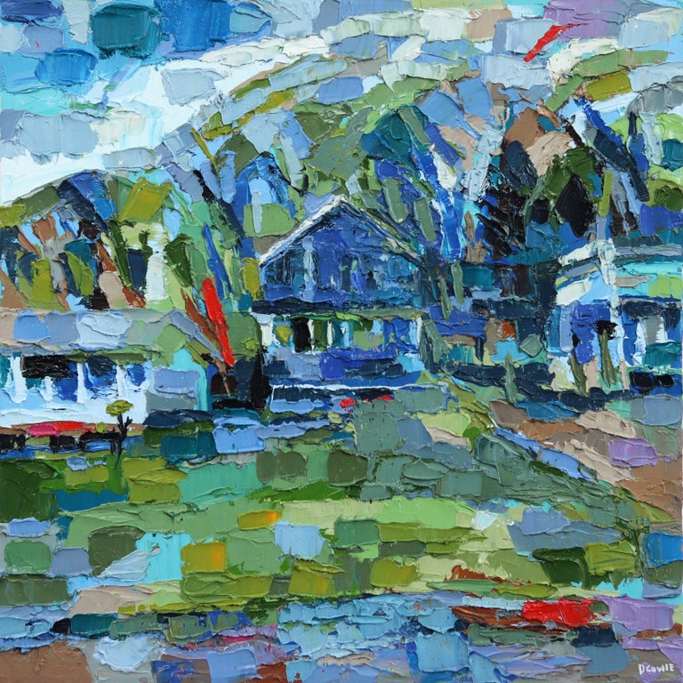 Dana Cowie - "You Are Wonderful As You Are" - Original Impasto Abstract ...