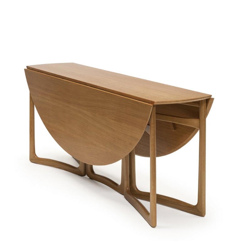 Dana Folding Oak Table For Sale at 1stDibs
