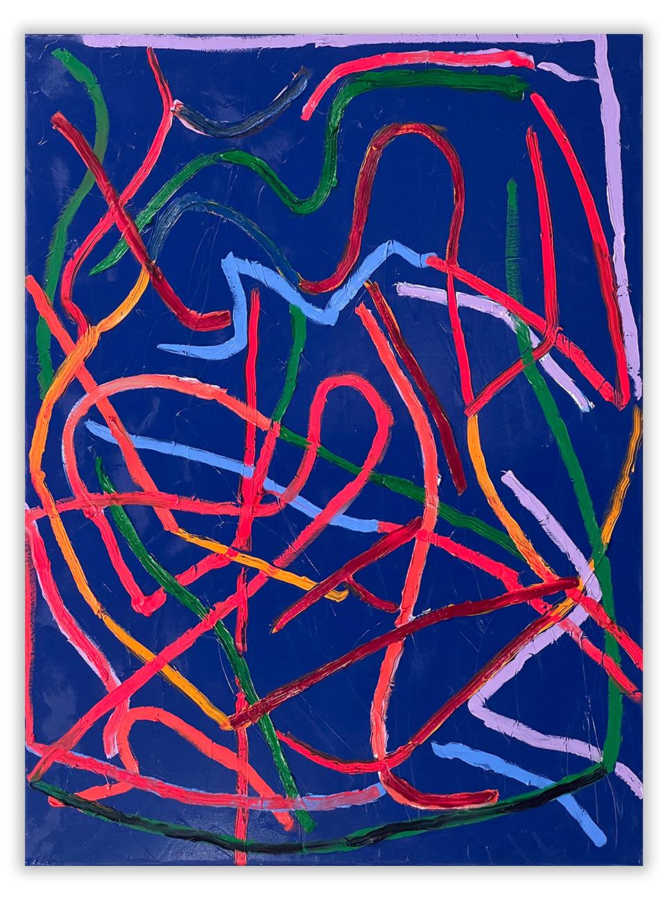 Dana Gordon - Arrondissement (Abstract painting) For Sale at 1stDibs