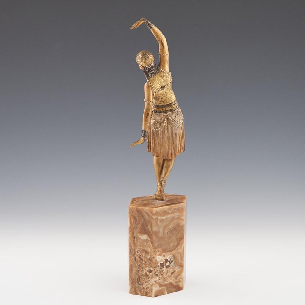 'Dancer of Lebanon' Original Bronze Sculpture by Demetre Chiparus Circa ...