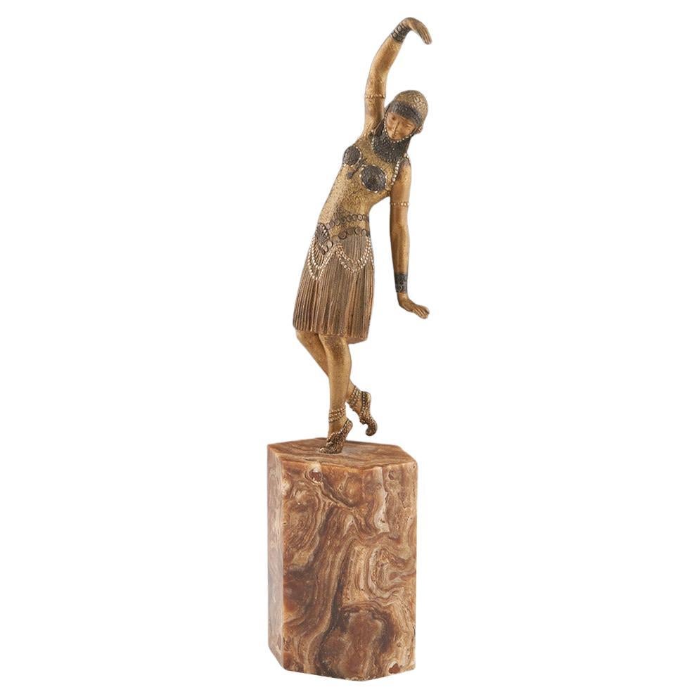 'Dancer of Lebanon' Original Bronze Sculpture by Demetre Chiparus Circa ...
