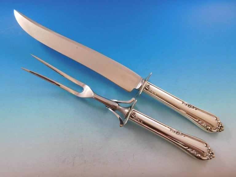 Dancing Flowers by Reed and Barton Sterling Silver Flatware Set Service ...