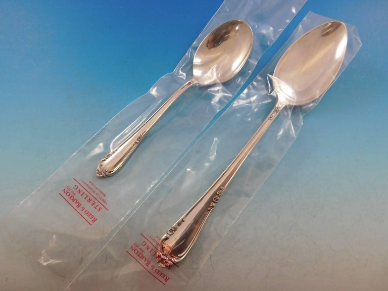 Dancing Flowers by Reed and Barton Sterling Silver Flatware Set Service ...