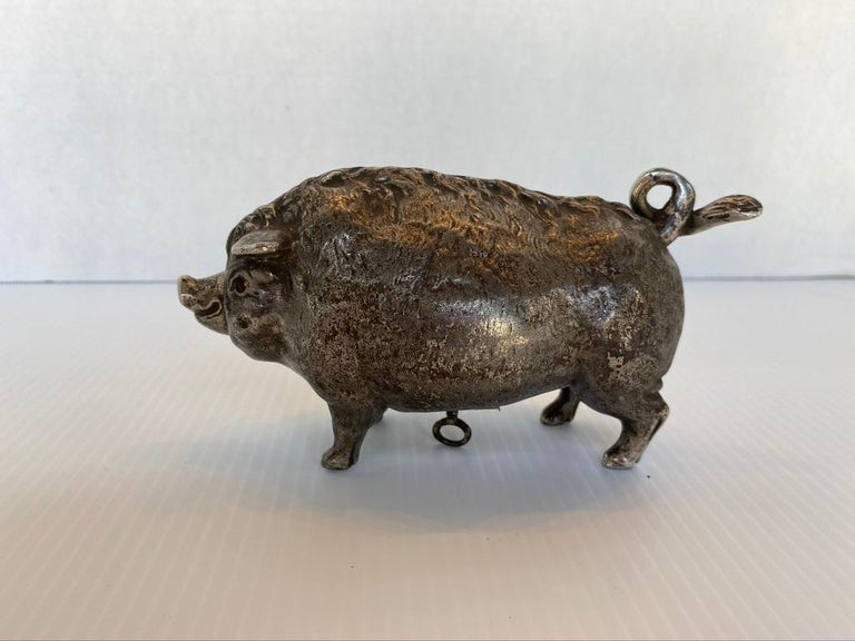 Dancing Pig Clockwork Timer at 1stDibs